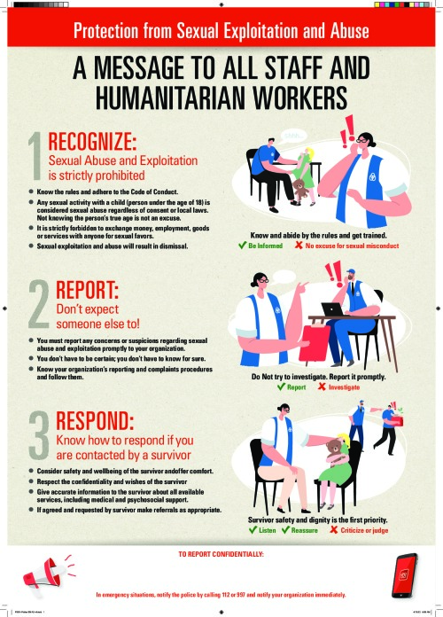 PSEA Poster (A2) for Partners-Poland Refugee Response | IASC / PSEA PSEA Poster (A2) for Partners-Poland Refugee Response | IASC / PSEA